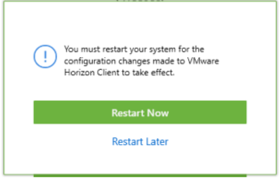 VMWare Horizon Client Installation Instructions - Office of the AVP & CTO