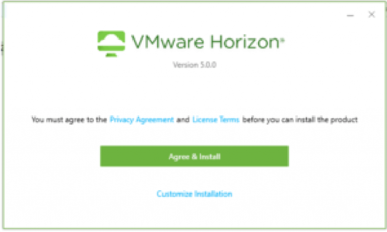 VMWare Horizon Client Installation Instructions - Office of the AVP & CTO